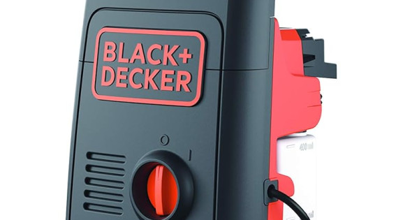 BLACK+DECKER BW17-IN 1700W 130 Bar 420 L/hr Pressure Washer (Red and Black)